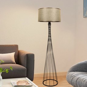 Opviq Stojací lampa AYD - 3204, Písková Béžová