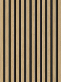 Mexen Lam-B, akustické stěnové lamely 275 × 30 cm, HDF deska 4 mm, technická dýha, dub zlatavý, 275307-3015-003