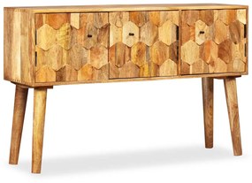 Příborník z masivního mangovníkového dřeva, 118 x 35 x 75 cm,  245135