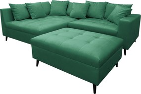 XXXLutz ROHOVÁ SEDAČKA, textil, zelená MID.YOU - Sedací soupravy - 001628000301