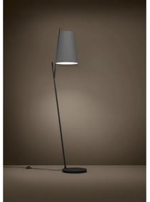 Eglo 390137 - Stojací lampa PETROSA 1xE27/40W/230V šedá