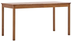 Jídelní stůl medově hnědý 140 x 70 x 73 cm borové dřevo,  283398 HangarStore.cz