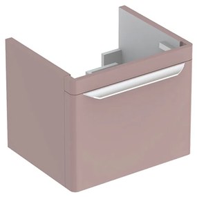 Geberit myDay - Umyvadlová skříňka, 495x410x430 mm, 1 zásuvka s LED osvětlením, taupe Y824061000