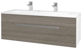 Dřevojas Koupelnová skříň ASTON SZZ 120 Varianta: D16  Beton tmavý / Úchytka T02 / D16 Beton tmavý