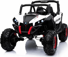 LEAN CARS Akumulátorové auto XMX603 4x4 s panelem MP4, bílé