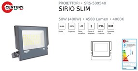 LED reflektor 50W Century SRS-509540