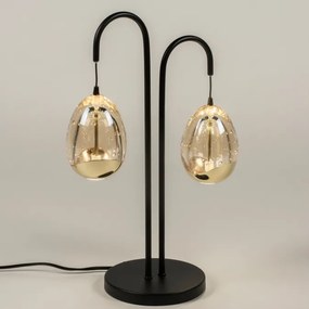 Stolní designová stmívatelná lampa Benelux Gold 2