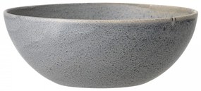 Bloomingville Kameninová miska Kendra Grey 700 ml, béžová barva, šedá barva, keramika
