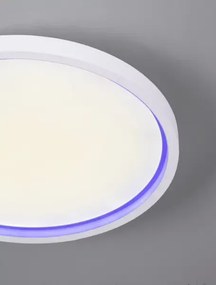 Moderní stropní svítidlo Chet RGB 39 s dálkovým ovládáním