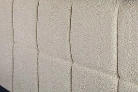 Designová postel Viola 180 x 200 cm krémová