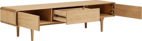 House Nordic TV stolek DARWIN světlý 180x45 cm