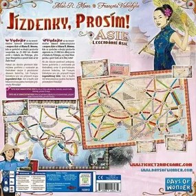 ADC Blackfire Jízdenky, prosím! Asie / Délka hry: 30 - 60 minut / Poče