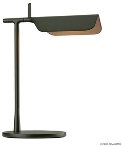 FLOS Tab T LED stolní lampa, tmavě zelená matná