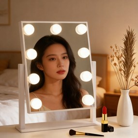 Ekspand LED zrcadlo HOLLYWOOD 25x30cm
