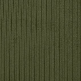 Rohová pohovka blok třímístná 300 cm levá zelená manšestr MUZZA