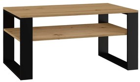 Shoptop Konferenční stolek Lawa MODERN 1P dub artisan/černý