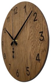 Dřevěné hodiny na zeď – moderní design I SENTOP MAS002-A-akcia20