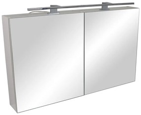Comodo Zrcadlová skříňka Montana 100 ZS LED-CR s osvětlením Any LED 80 CR, chrom