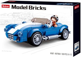 Stavebnice sluban model bricks m38-b0706a sportovní vůz