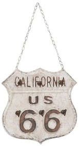 Cedule Věšák California 66