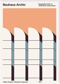 Plakát Bauhaus Archiv