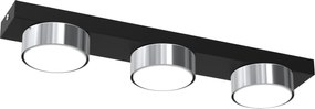 Stropní Lampa Do Obývacího Pokoje Stropní Svítidlo Led Loft GX53 Černá Chrom