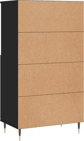 vidaXL Skříň highboard 60 x 36 x 110 cm kompozitní dřevo [831477] Barva: kouřový dub