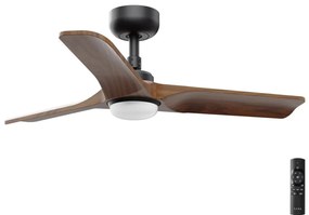 FARO Barcelona FARO 33806-1TW-LED Stmív. ventilátor HEYWOOD S LED/10W/230V 2700/4000/6000K + DO 33806-1TW