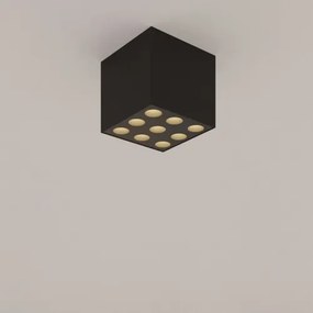 Stropní LED svítidlo SOLLUX OZZY černé 16W SL.1211