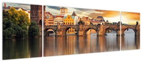 Obraz - Praha (170x50 cm)