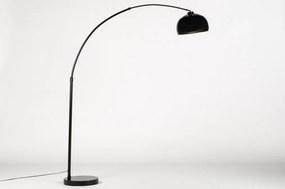 Stojací oblouková lampa Cannes Nero