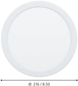 Eglo 98842 - LED Stmívatelné koupelnové svítidlo FUEVA-Z  LED/16,5W/230V IP44