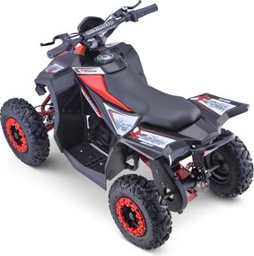 Ramiz Čtyřkolka na baterie E-STAR červená 35 km/h + motor 1000W + nafukovací kola + nastavení sedadla