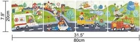 Hape Puzzle - Záchranná vozidla / od 3 let