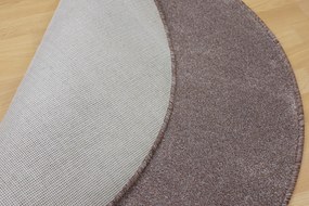 Vopi, Kusový koberec Apollo Soft béžový kruh, 60x60 (průměr) kruh, béžová, obývací pokoj