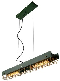 Lucide 05444/02/33 závěsné svítidlo Peniguet zelené, 2xE27, 93cm