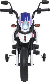 Elektrická motorka Aprilia RX bílá