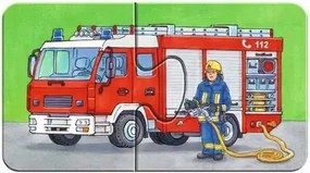 Ravensburger Moje první puzzle: Záchranáři / 9 x 2 dílků / od 2 let