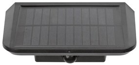 Rabalux 77005 venkovní nástěnné solární svítidlo Qesa, černá