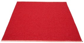 Vinylový koberec Pappelina MONO Dark Red/Red Velikost pappelina: 180x220 cm