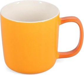 Oranžový hrnek z kostního porcelánu 370 ml Mae – ONA