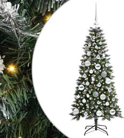 Umělý vánoční stromeček Zelená 120 cm PVC, plast a ocel 3395801