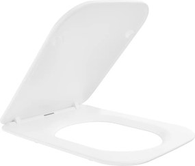 Mexen deska pomalu se sklápějící slim, duroplast, bílý lesk - 39090100