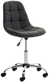 Bhm germany Kancelářská židle Emil, textil, tmavě šedá