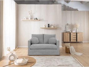 Světle šedý 2místný potah Paphos – Ropez