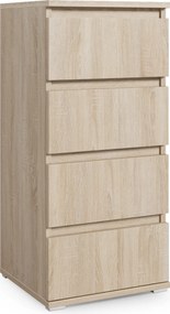 Eka Komoda se šuplíky Trinity 30 cm Barva dřeva: Sonoma