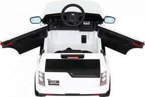 Ramiz Land Rover Discovery elektrické auto pro děti bílé SUV + dálkové ovládání