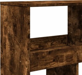 Knihovna kouřový dub 100 x 33 x 187,5 cm kompozitní dřevo 3309379