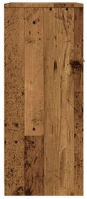 Koupelnová skříňka old wood 60 x 33 x 80 cm kompozitní dřevo