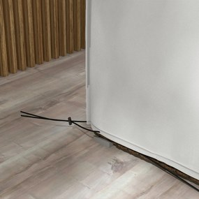 Ochranný kryt pro zahradní nábytek Zimní nepromokavý kryt Anti-UV plachta 600D Oxford 210 x 140 x 80 cm Šedá barva